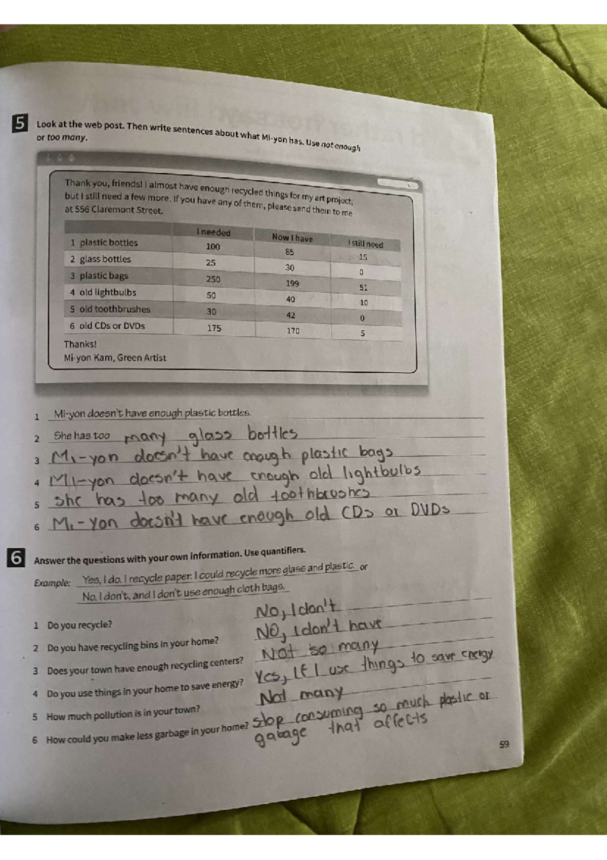 Work book unit 11 - ingles - Studocu