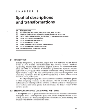Lab Manual for Module 2 Robotics (Guideline for Robotic Simulation ...