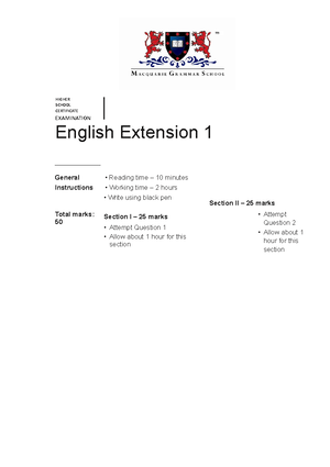 2019 hsc EXT 1 term 2 - exam - HIGHER SCHOOL CERTIFICATE EXAMINATION ...