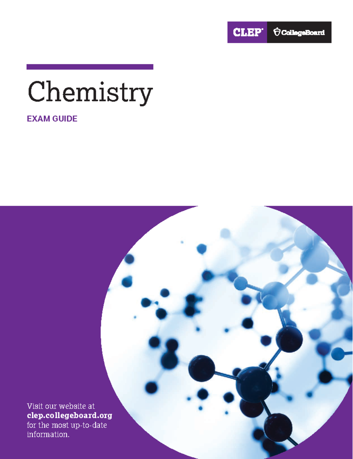 2020-CLEP-Chemistry - chemistry materials - Visit our website at clep ...