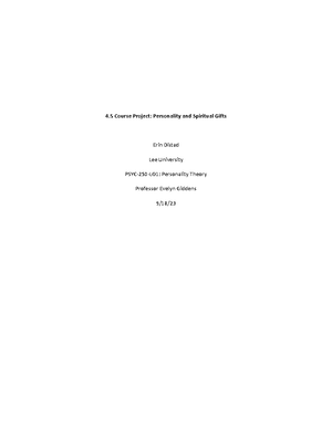 5.5 Course Project Personality Across the Lifespan - ” According to ...