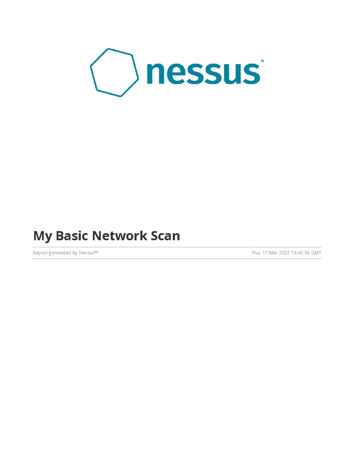 Nessus scan vulnerability analysis - IY1D402 - SouthWales - Studocu