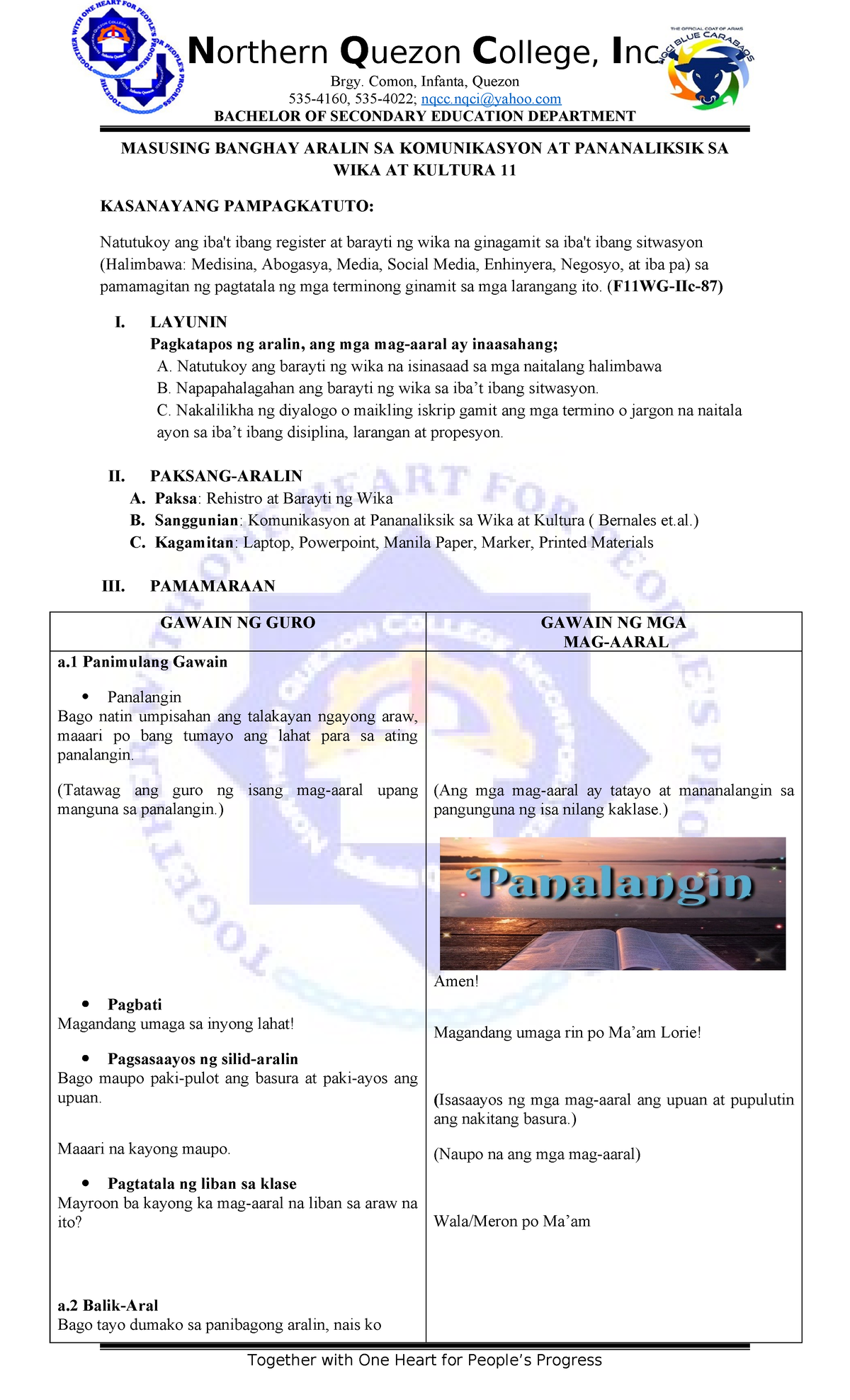 Final DEMO LP - for educational purposes - Brgy. Comon, Infanta, Quezon ...