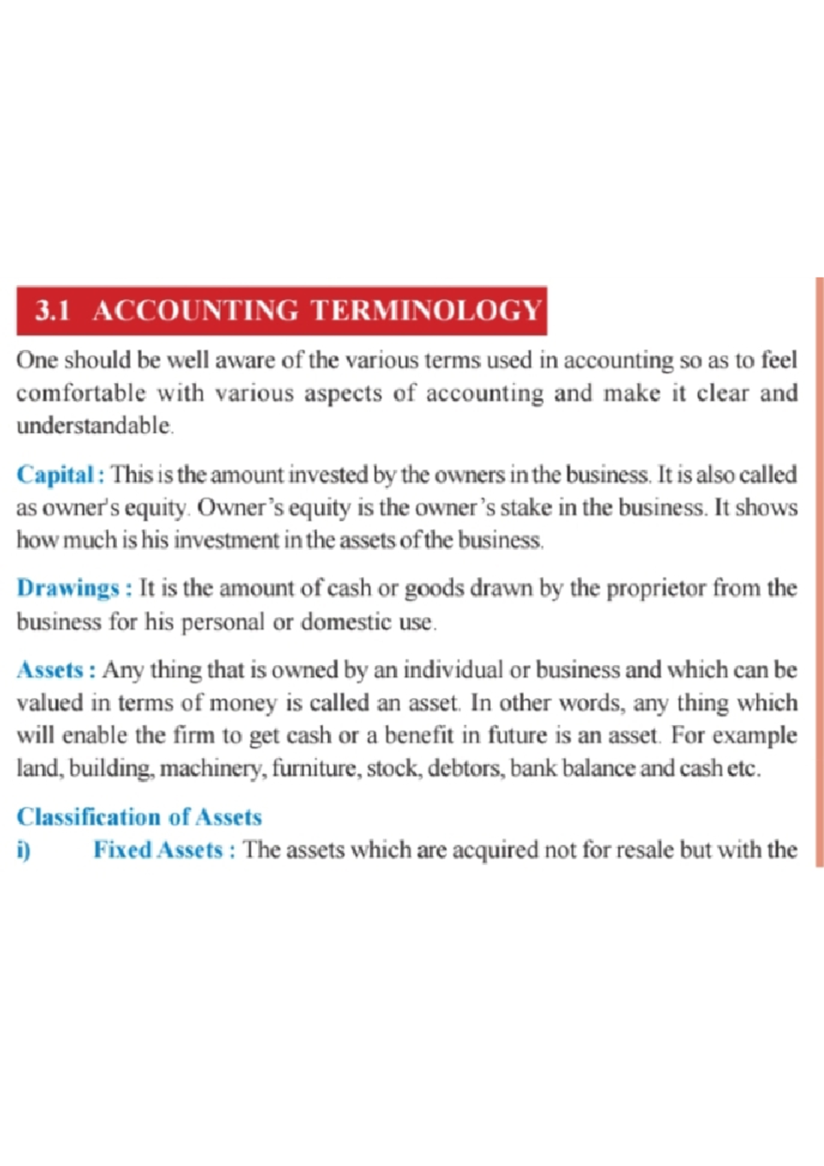Accounting terms - Its my lecture notes - Fundamentals Of Accounting ...
