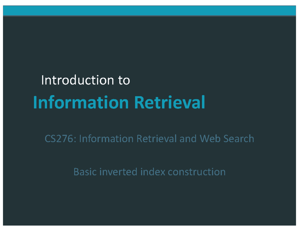Lecture 3 Indexconstruction 1per Warning Tt Undefined Function 32 Warning Tt Undefined 