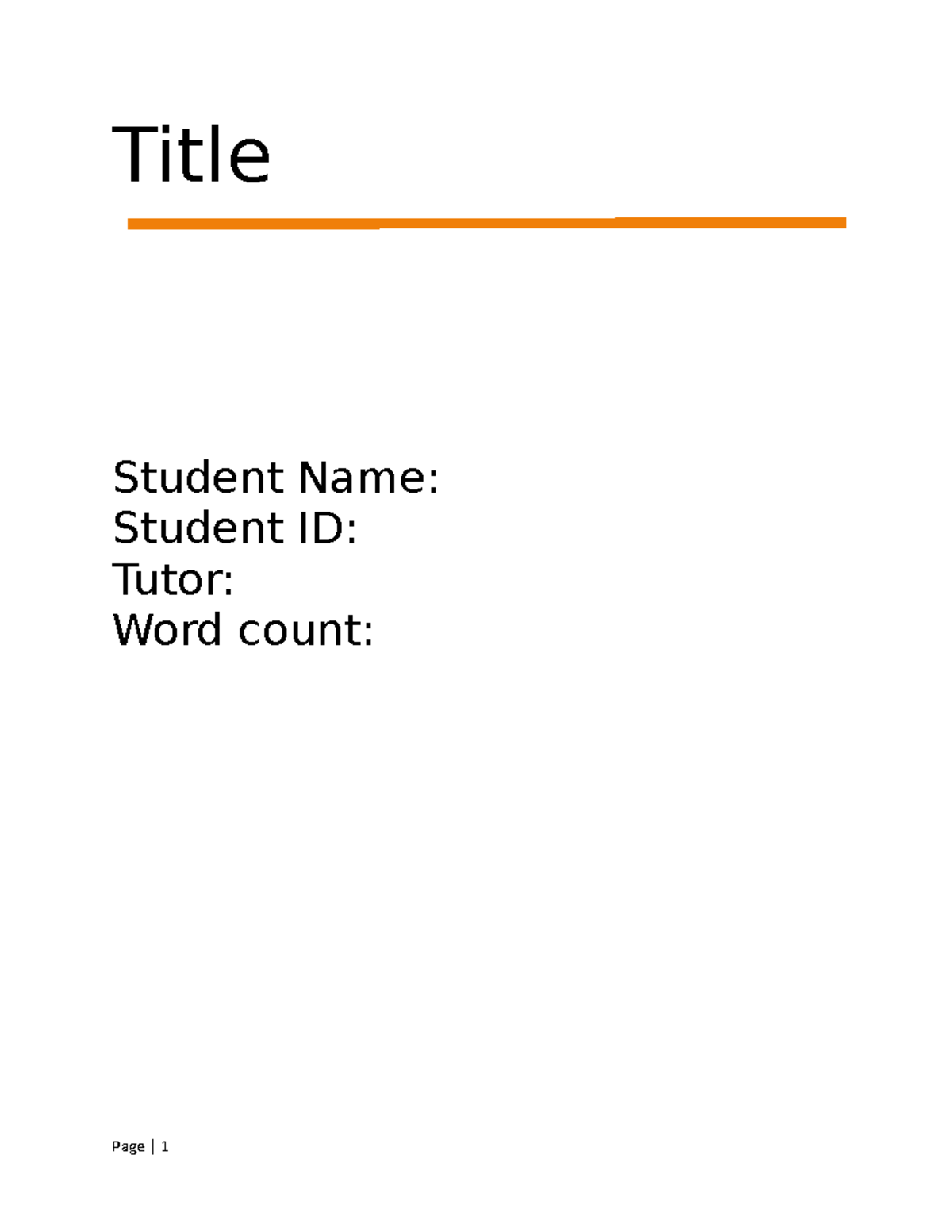 Assessment 2template - These docs unique assignments and case studies ...