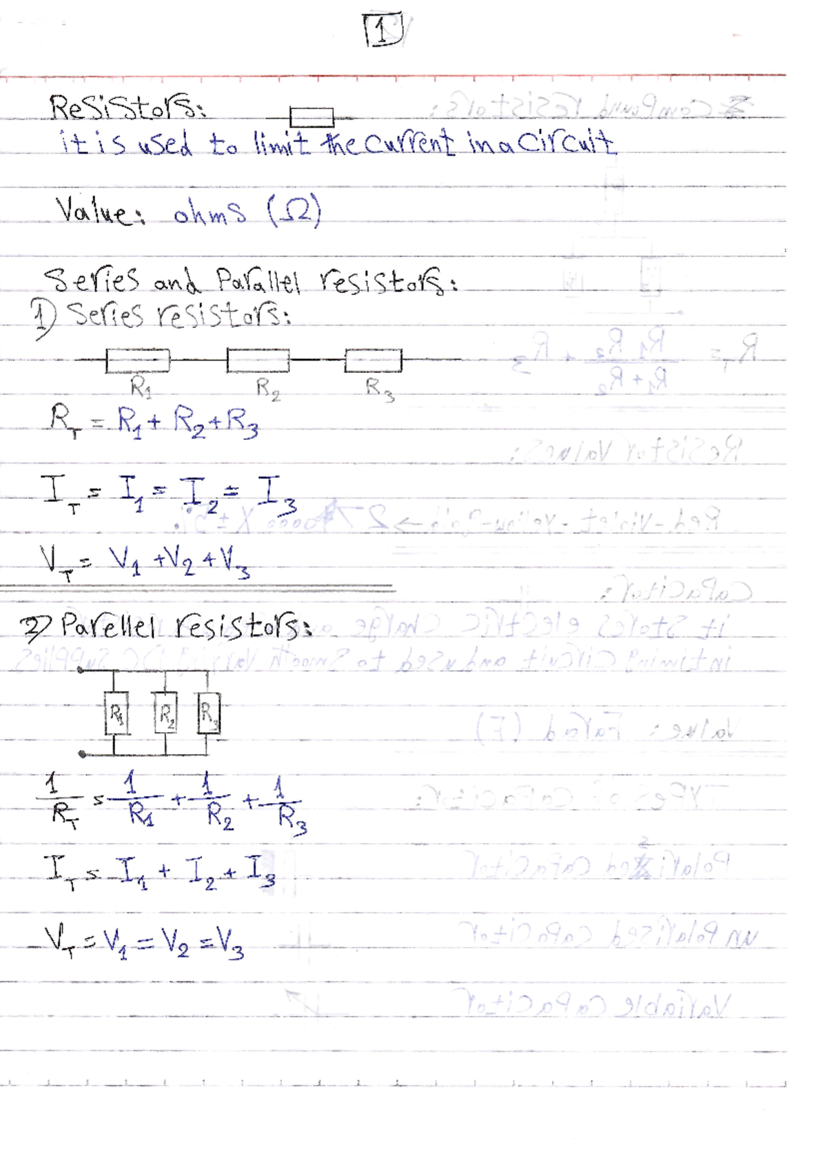 Electronics - rtgrf - Electric Circuit - Studocu