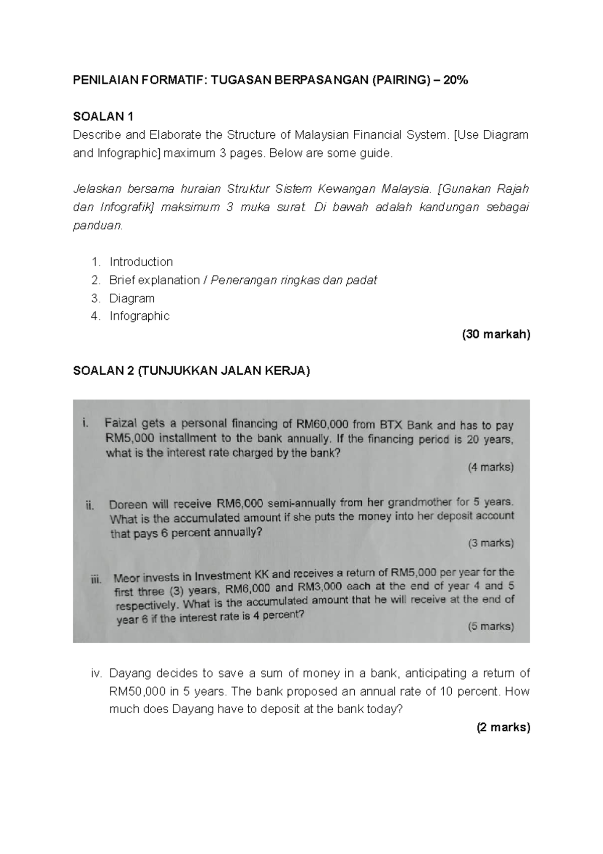 UM Penilaian Formatif - um notes - PENILAIAN FORMATIF: TUGASAN ...