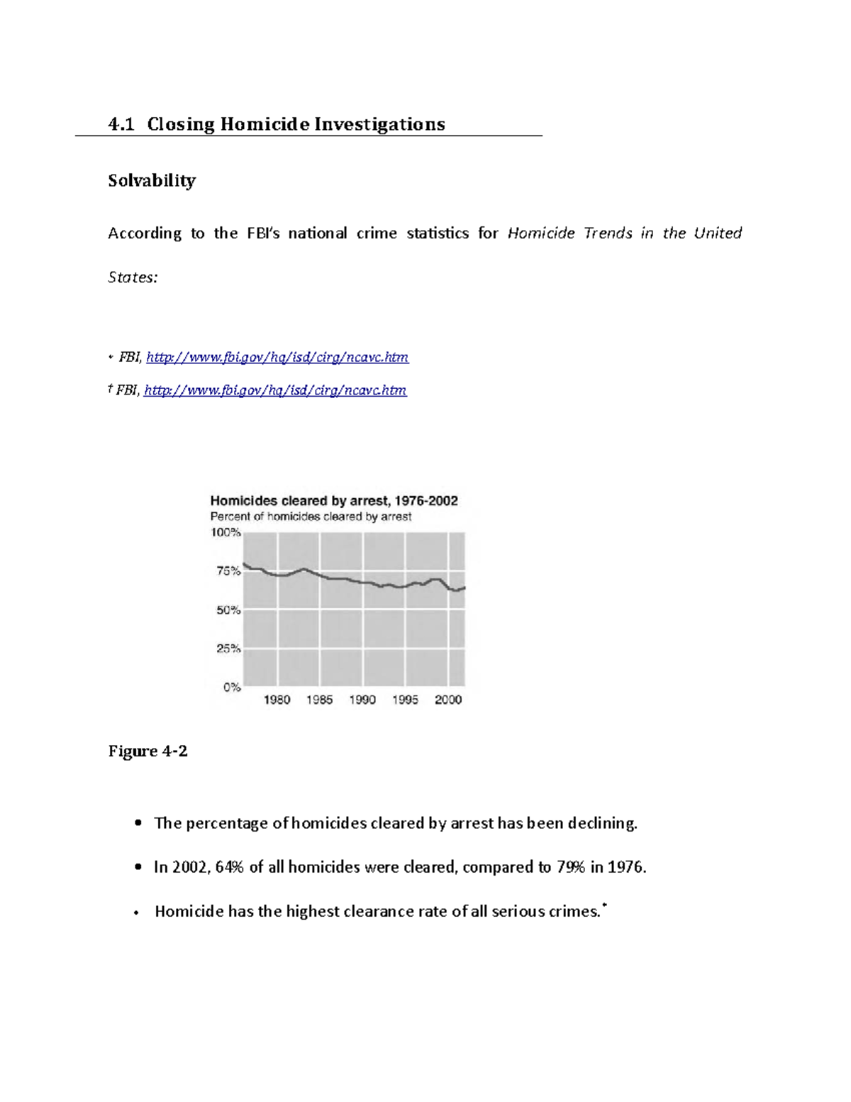 Closing Homicide Investigations - 4 Closing Homicide Investigations ...
