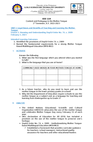 Eng-G8-Q3 - MELC BASED MODULE FOR GRADE 8 STUDENTS - ENGLISH Third ...