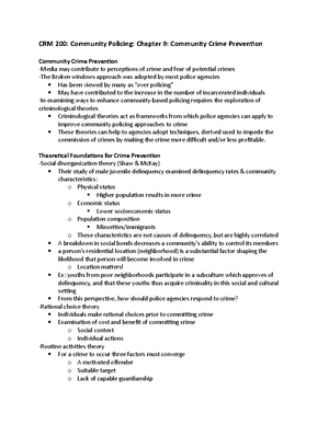 Policing Chapter 7 Core Police Functions - The Police Mission: The ...