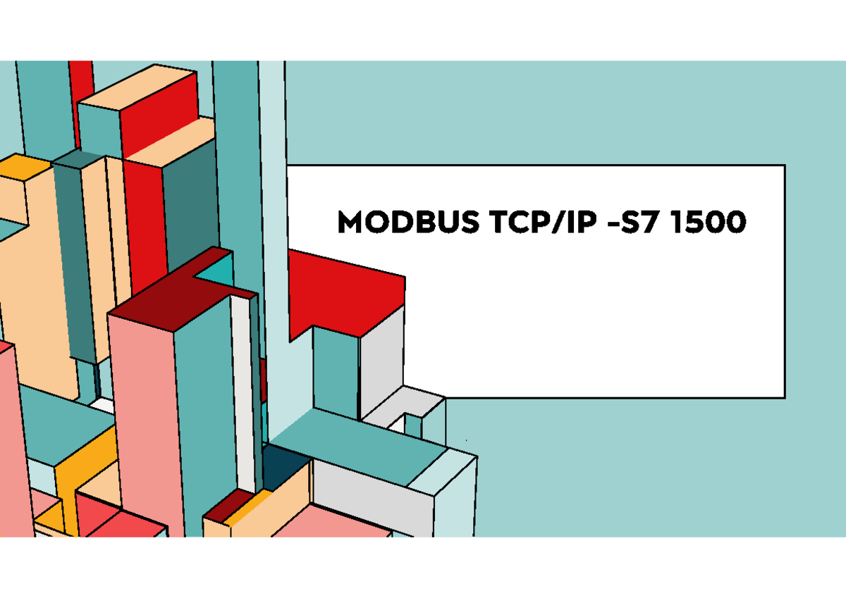 Bai thuc hanh 1.Modbus Tcpip PLC7-1500 - 2 Bước 1: Tạo một Project mới ...