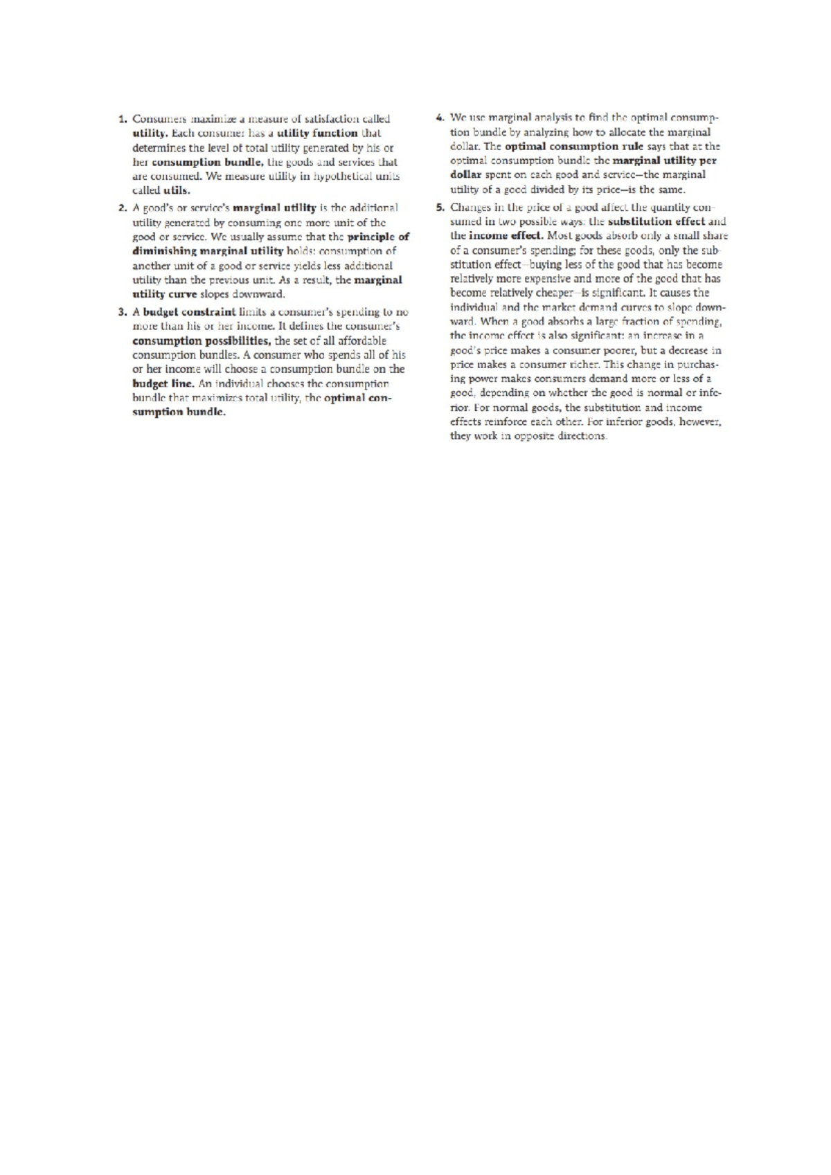 Chp 10 - point form - eco101 - Studocu