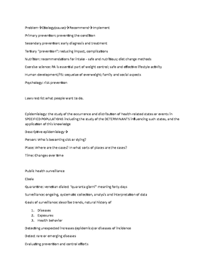 Public Health Topic One Pager - Public Health One-Pager ~ Round 2 ...