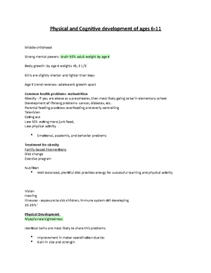 Chapters 11 & 12 - Adolenscence - March 31, 2022 Developmental ...