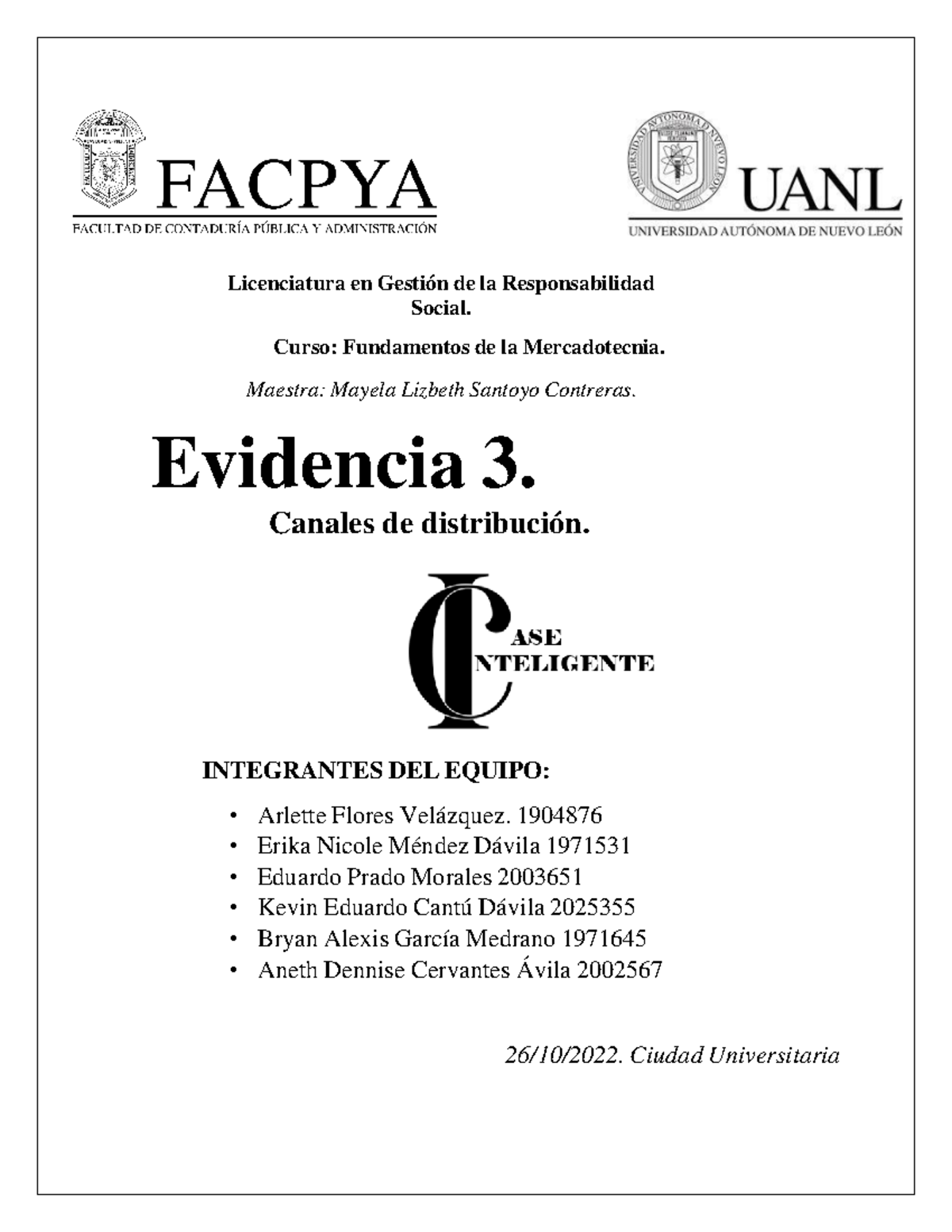 EV3 CD LGRS - Evidencia 3 sobre elaboración de un producto o servicio ...