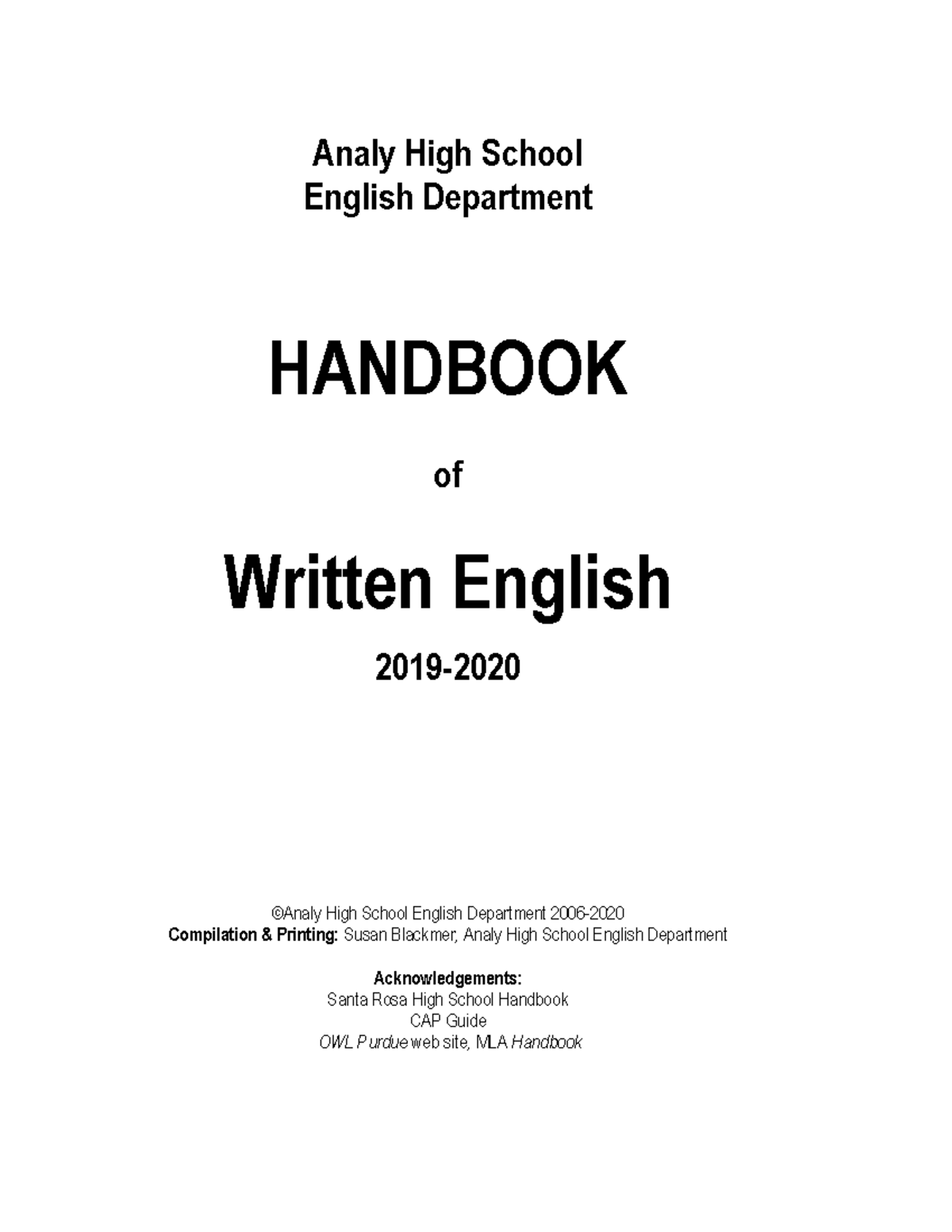 Guide to write essay - KHÓA LUẬN - Analy High School English Department ...