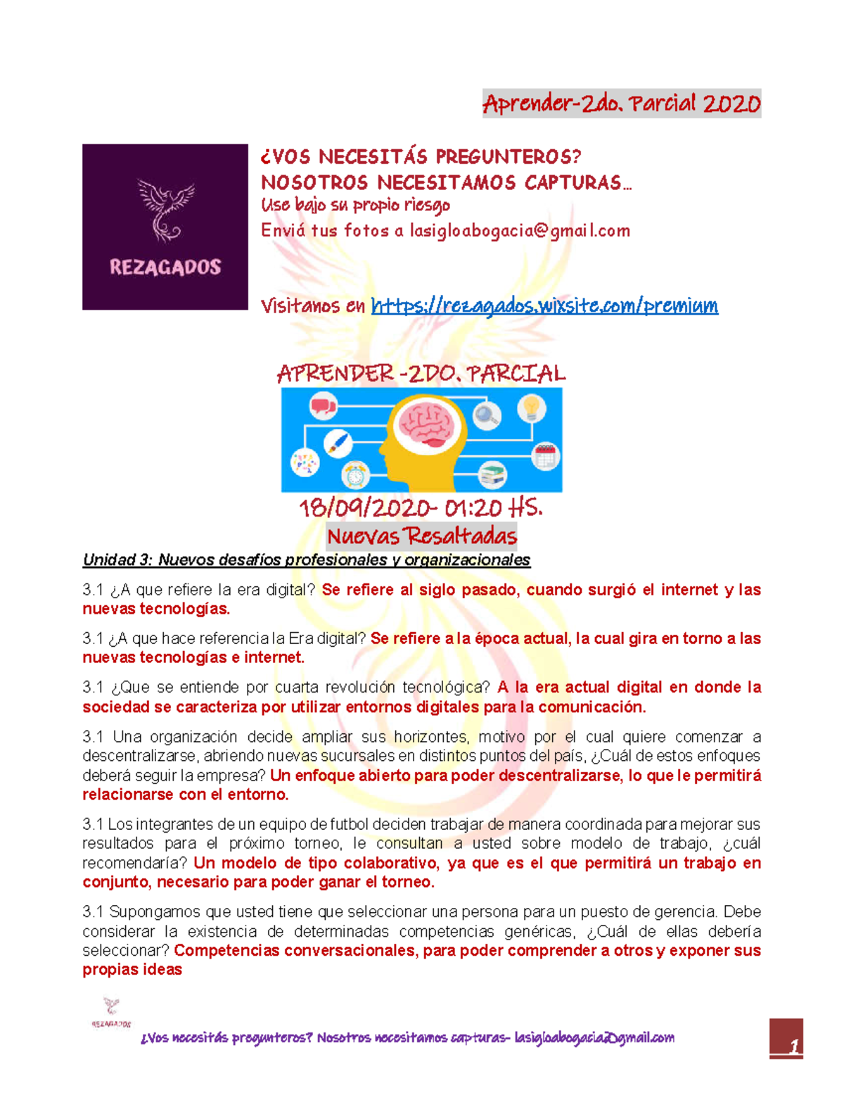 preguntero de aprender en la siglo 21 :) 78966 7365118592953647890966 - ¿Vos necesitás ...