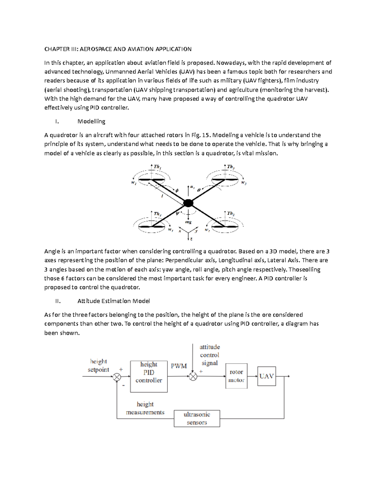 Chapter III Aerospace and Aviation Application - CHAPTER III: AEROSPACE ...