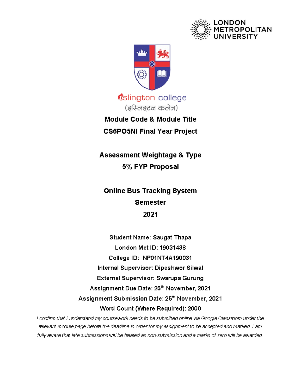 online bus tracking system using RFID tags and - Module Code & Module ...