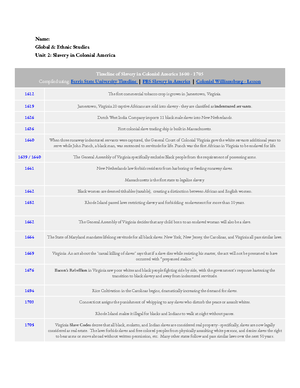 Ethnic Studies Unit 2 - Early Chinese Immigration & Exclusion - Name ...