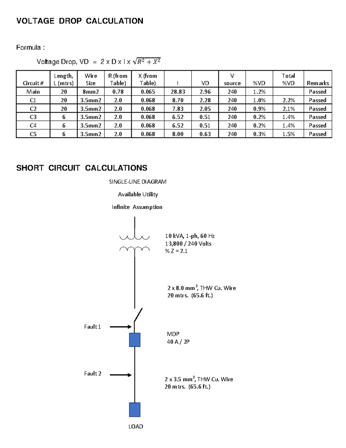VD- SC-Calculations Irish - Civil engineering - Studocu