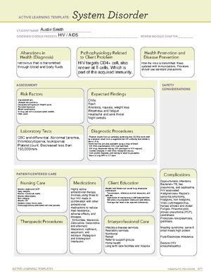 System Disorder form Anaphylaxis - STUDENT NAME DISORDER/DISEASE ...