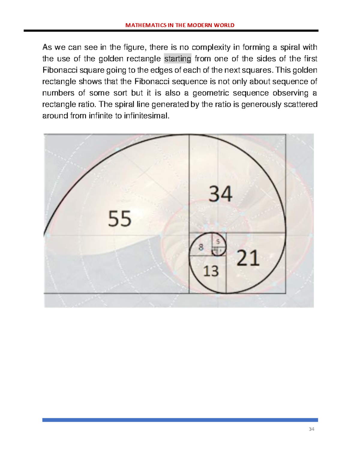 MMW 7 - MMW 7 notes - As we can see in the figure, there is no ...