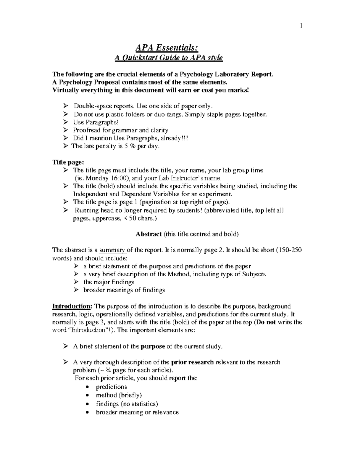 APA Essentials 7th - Evaluate a simple research scenario and identify ...