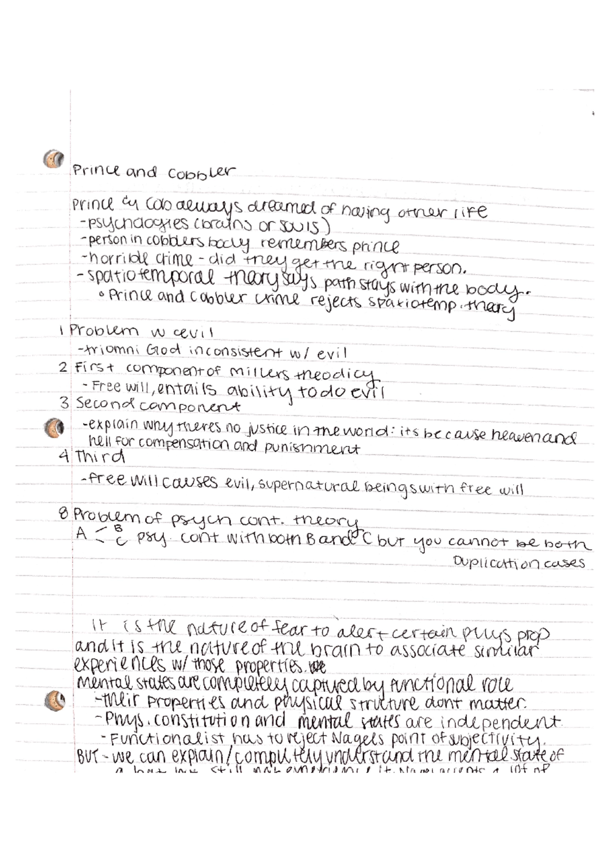 All Philosophy Notes - Prmbe and Cotoblﬂ-V‘ 9an ’1th C010 2. mm or new ...