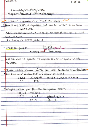MAT 092 Notes ~Week 10~ - MAT092 - Studocu