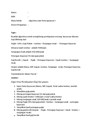 Modul+Praktikum+Bab+1-4 - Modul Praktikum Algoritma dan Pemrograman 18 September 2021, Ver. Jan ...