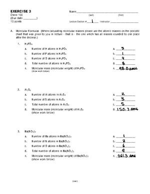 Assignment-Atoms-ion, periodic table - Problem Set #2 – Atoms and ...