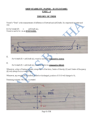 Trim Type A - Solved Capt - TRIM PROBLEMS TYPE A SUBRAMANIAM BOOK 5 ...