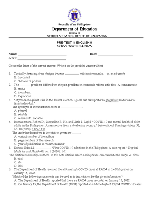 NLC English 9 Enhancement NT v - 9 English Enhancement Learning Camp ...