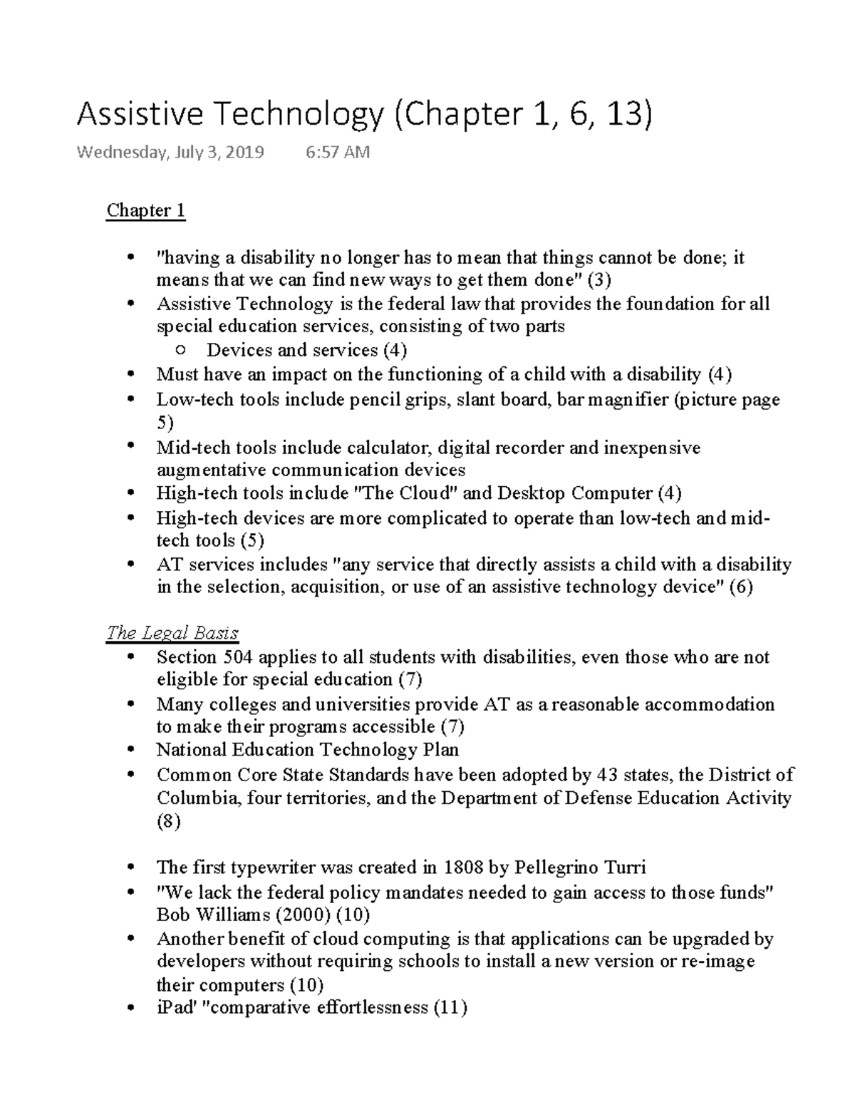 Assistive Technology Chapter 1 6 13 Warning Tt Undefined Function 32 Chapter 1 Having 