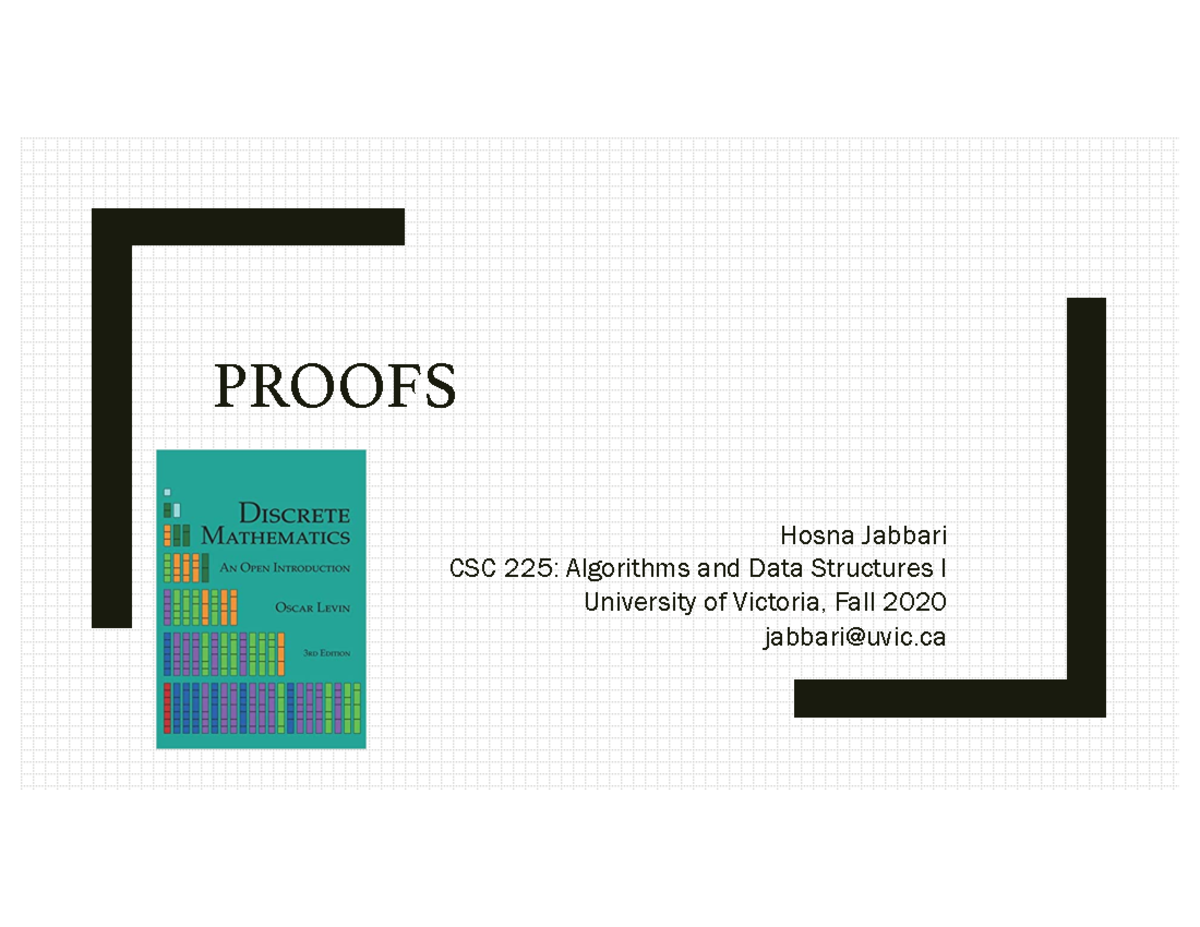 Lecture-10-Proofs - anser anser anser anser - PROOFS HosnaJabbari CSC ...