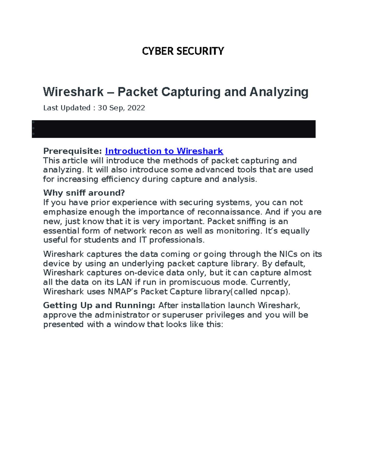 Cyber Security - this is a short validation notes - CYBER SECURITY ...