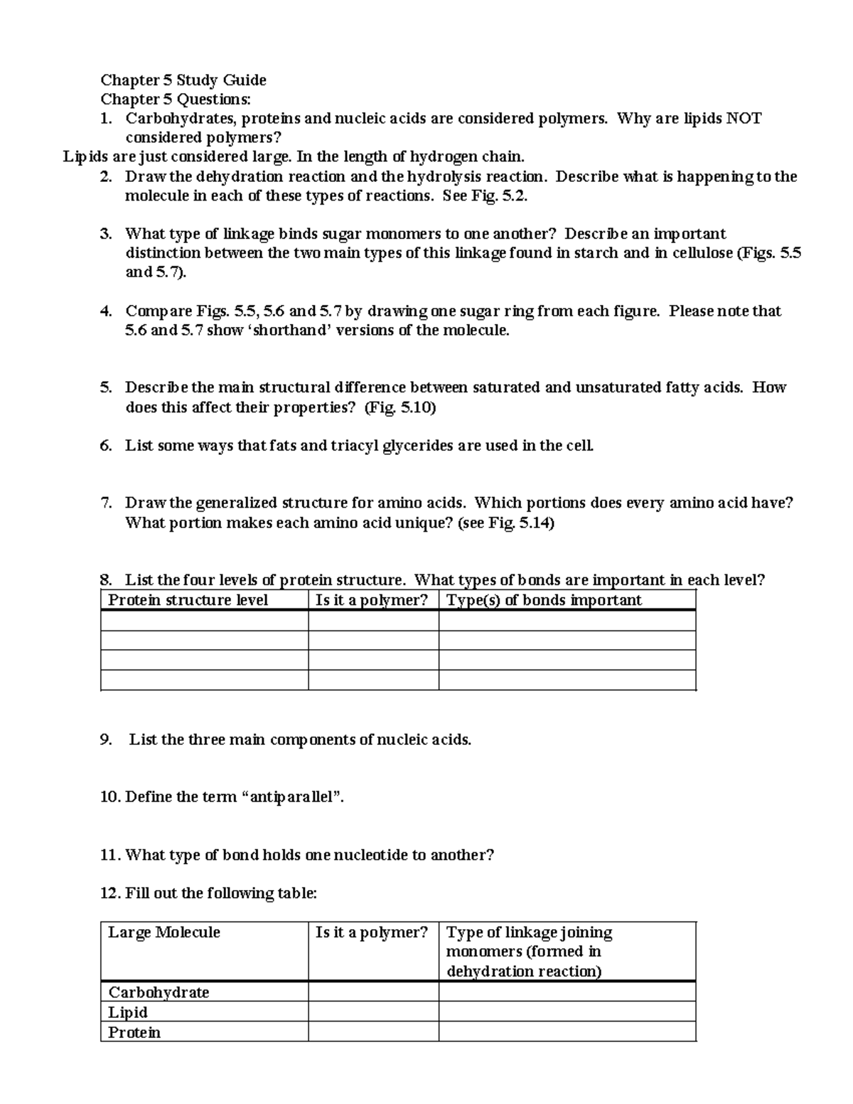 Chapter 5 study guide updated 8-25-23 - Chapter 5 Study Guide Chapter 5 ...