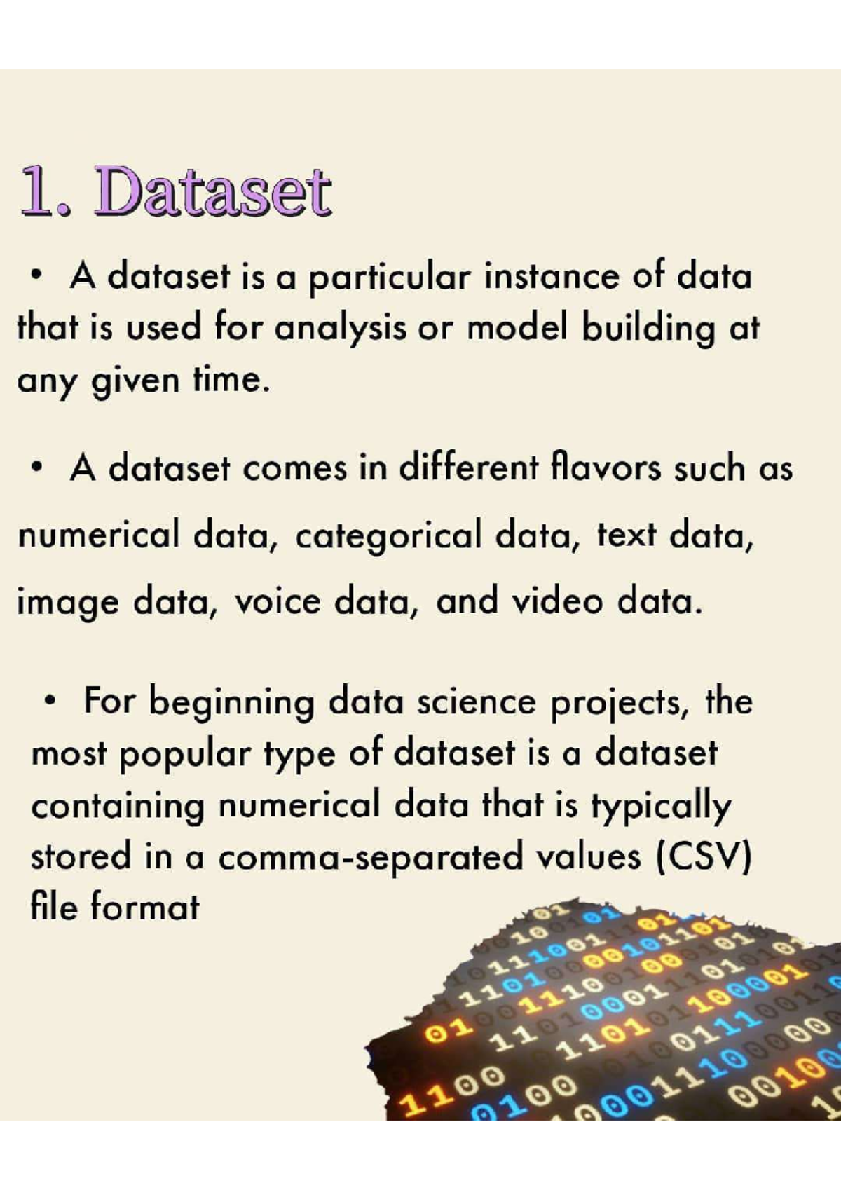Data Science Terms - Data Mining - Studocu