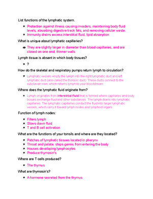 Respiratory study guide - Respiratory Study Guide List the functions of ...