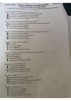 Plan méthode des sciences sociales - Cours de méthode des sciences ...