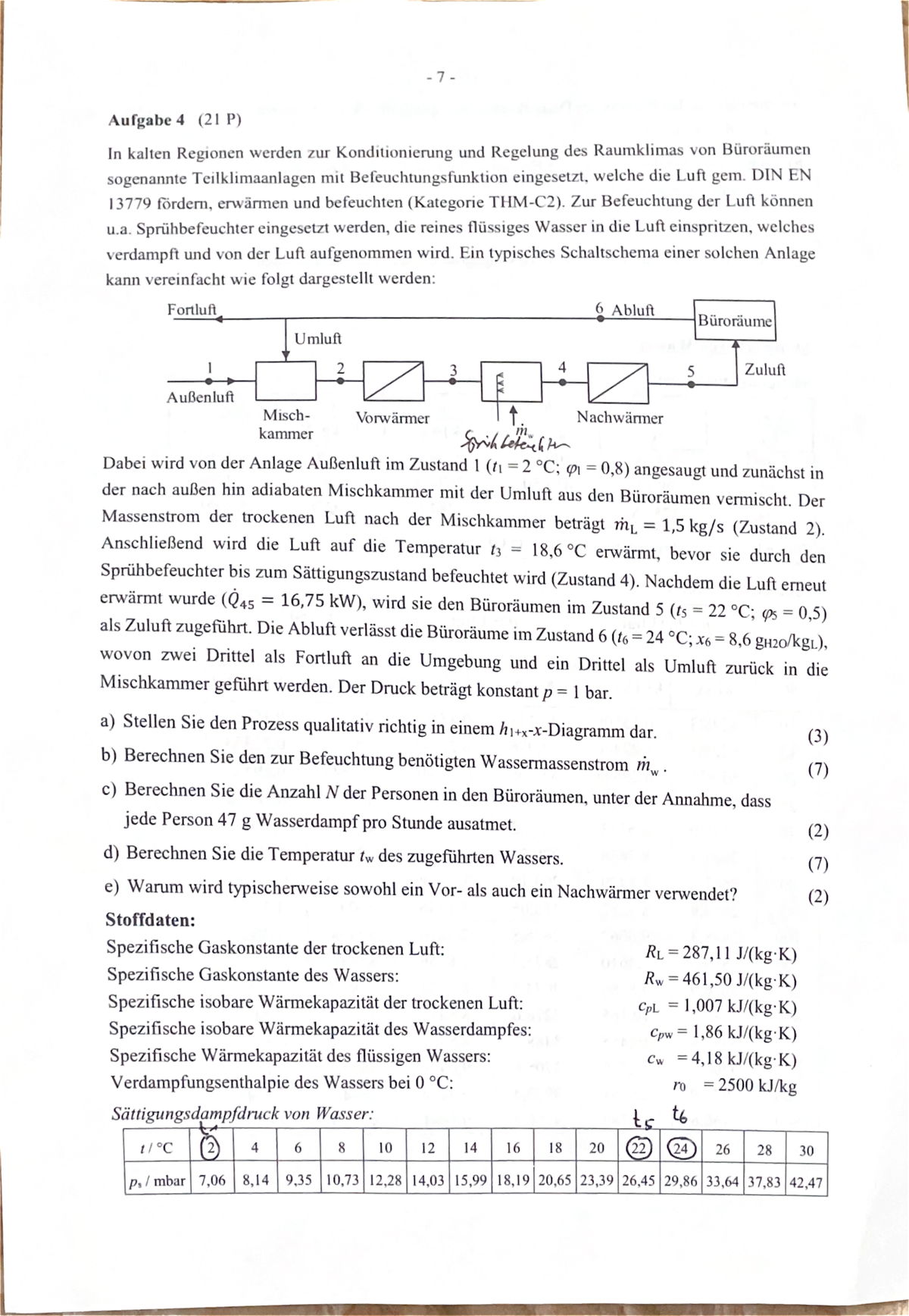 Aufgabe 4 - Thermodynamik - Studocu