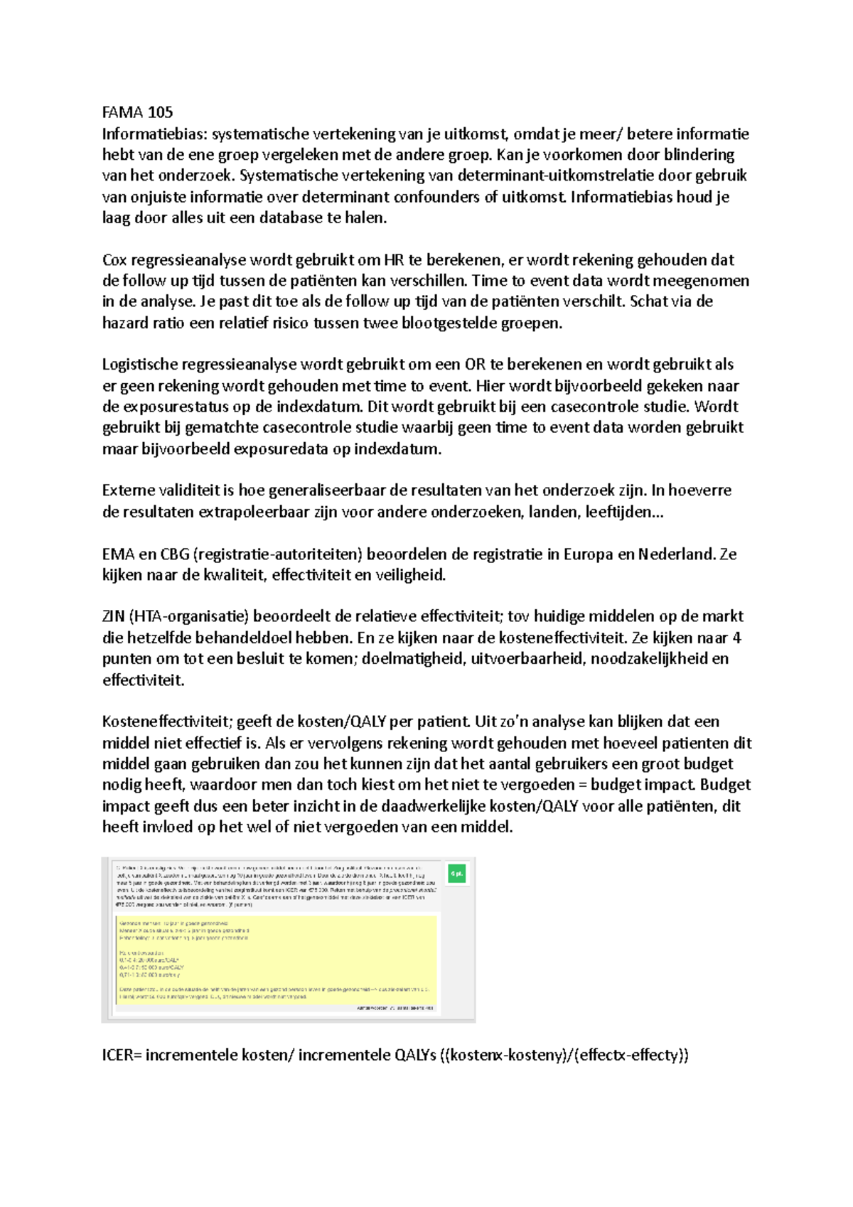 Overzicht voor het tentamen - FAMA 105 Informatiebias: systematische ...