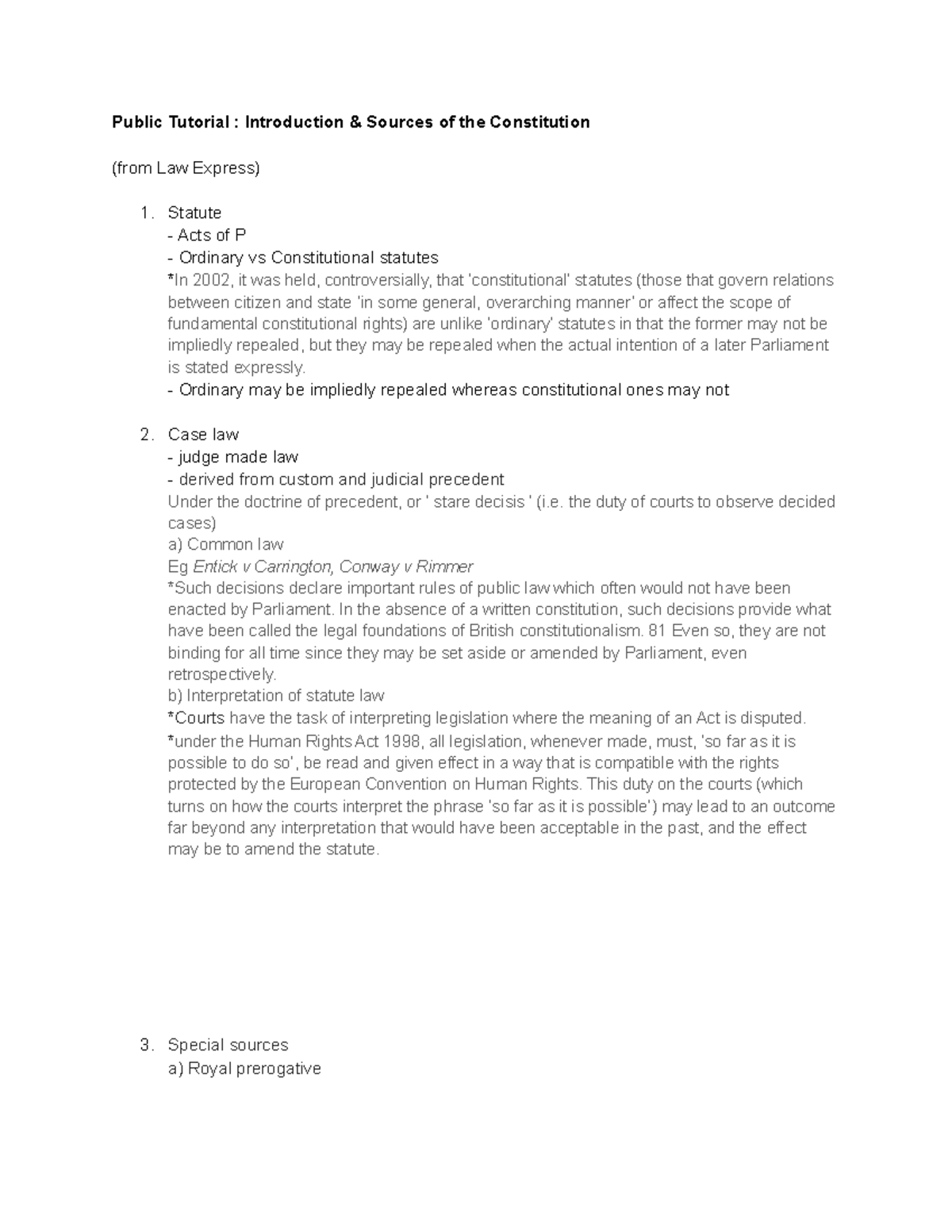 Tutorial #1 (own notes) - Public Tutorial : Introduction & Sources of ...