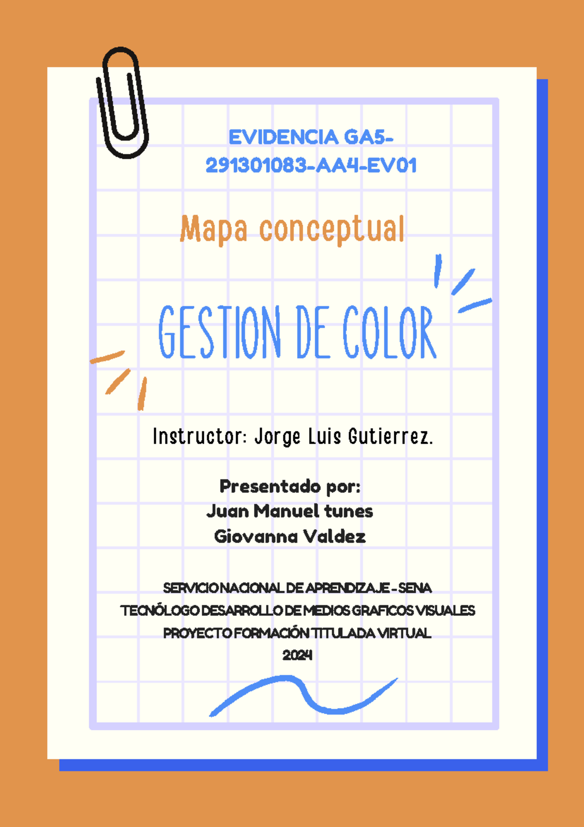 Mapas conceptuales gestion de color - GESTION DE COLOR EVIDENCIA GA5 ...