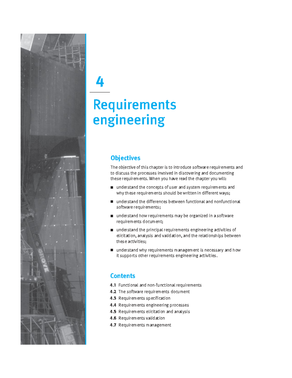 Chap4-Software - software - Requirements engineering 4 Objectives The objective of this chapter ...