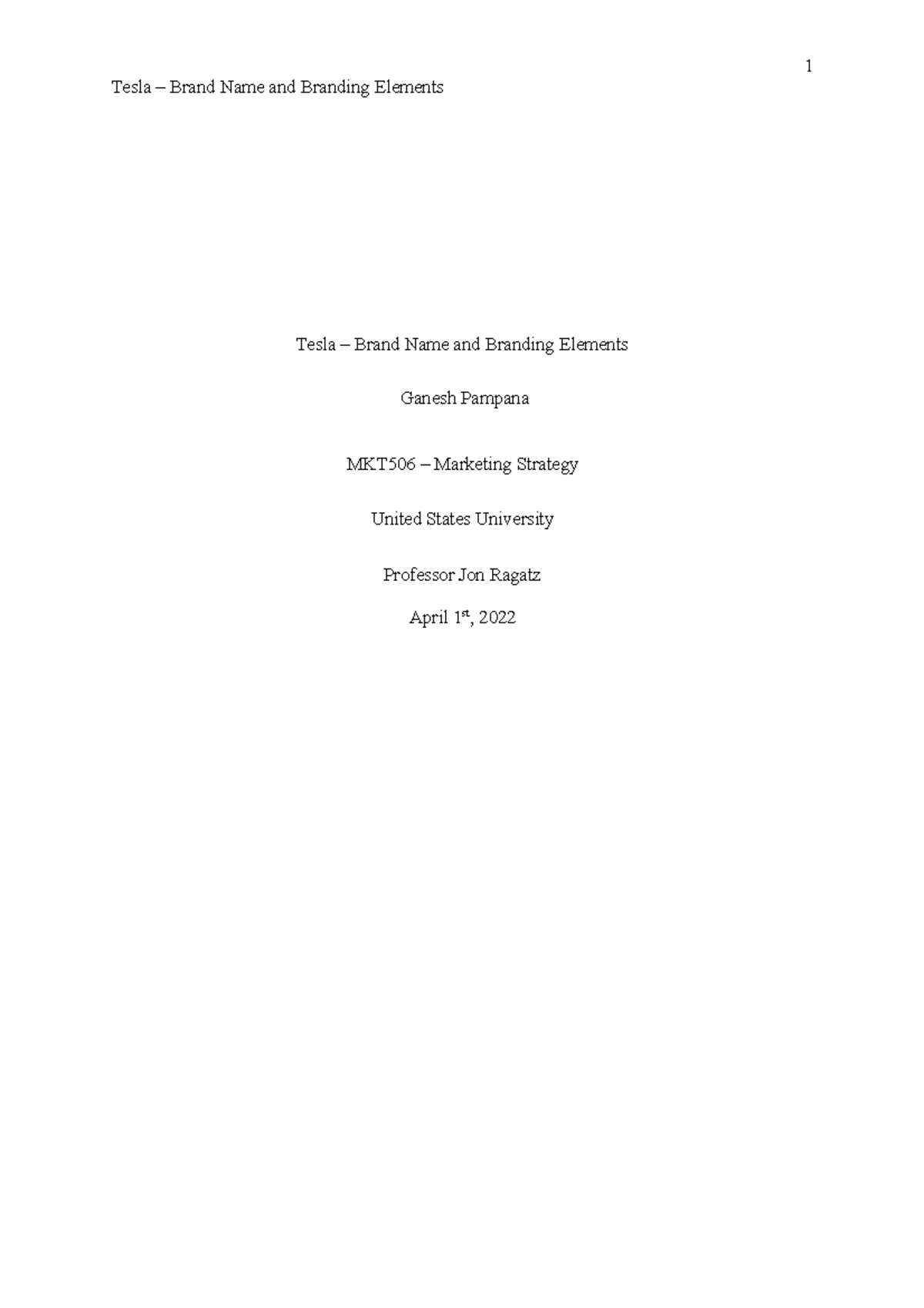 Tesla - Brand Name and Branding Elements - Tesla – Brand Name and ...