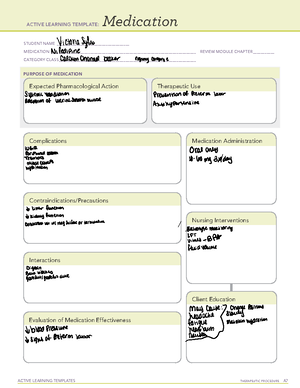 ATI Growth and Development Template wk 1 - NUR 282 - ACTIVE LEARNING ...