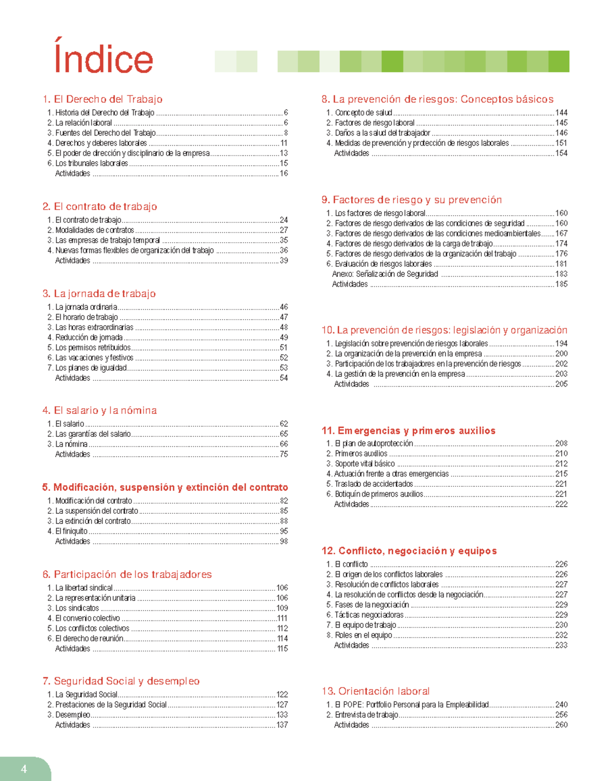 Índice FOL23 Normal - DSDFDF - Índice - 1. Concepto de salud 8. La ...